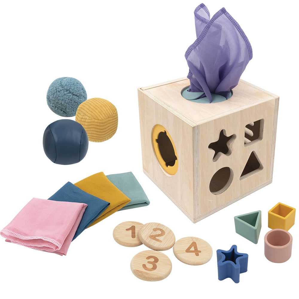 4-in-1 Sensory Cube – Cinnamon Street Kids